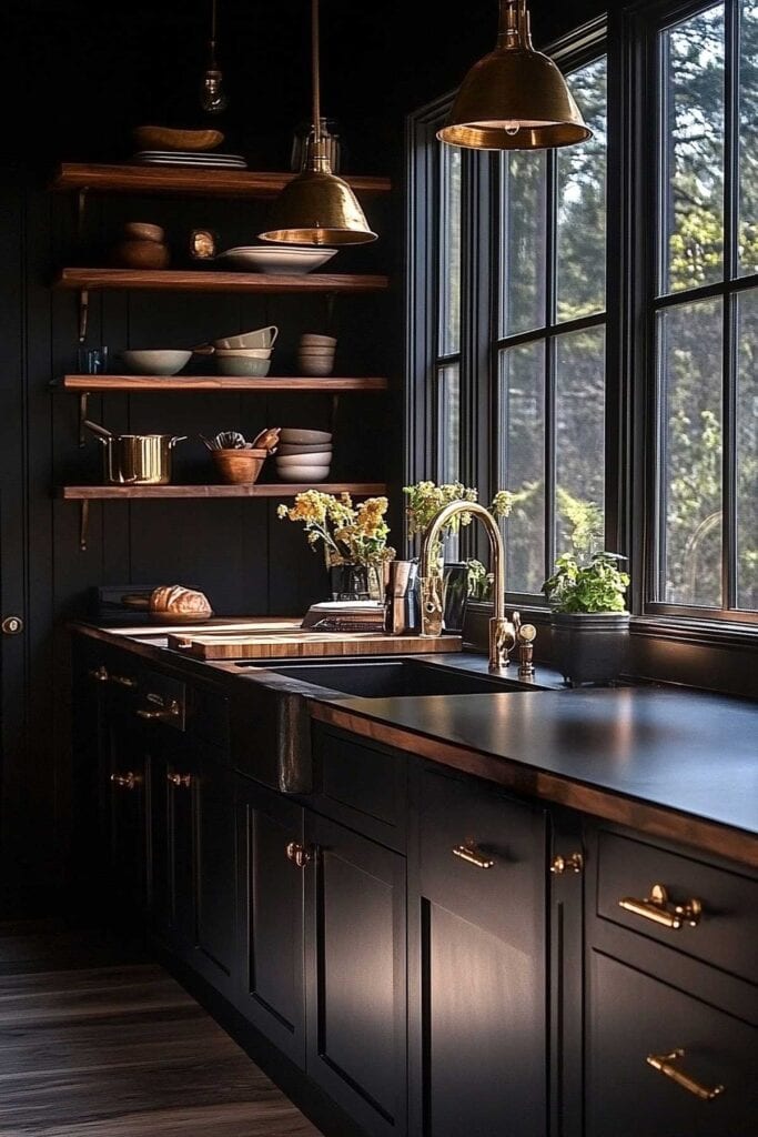 37 Dark Academia Kitchen Ideas (Gothic Dream Inspiration)