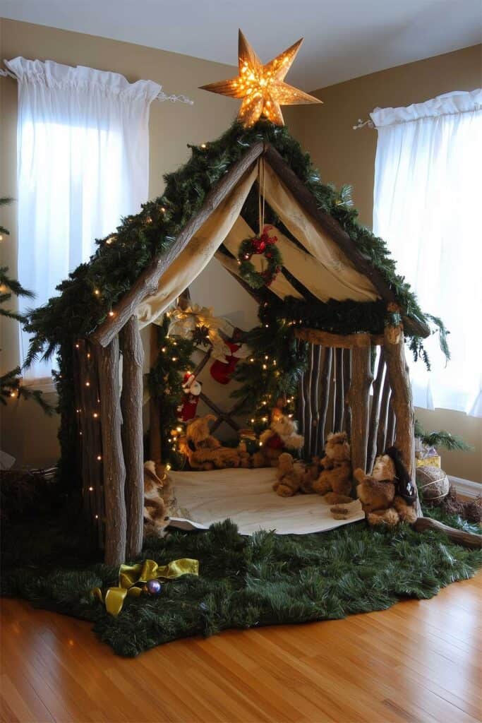 33 Magical Christmas Crib Ideas for a Beautiful Nativity Scene at Home