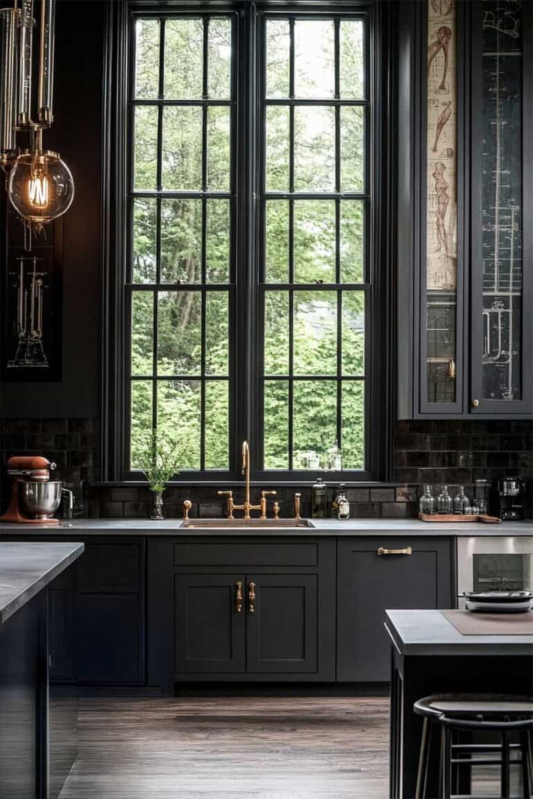 37 Dark Academia Kitchen Ideas (Gothic Dream Inspiration)