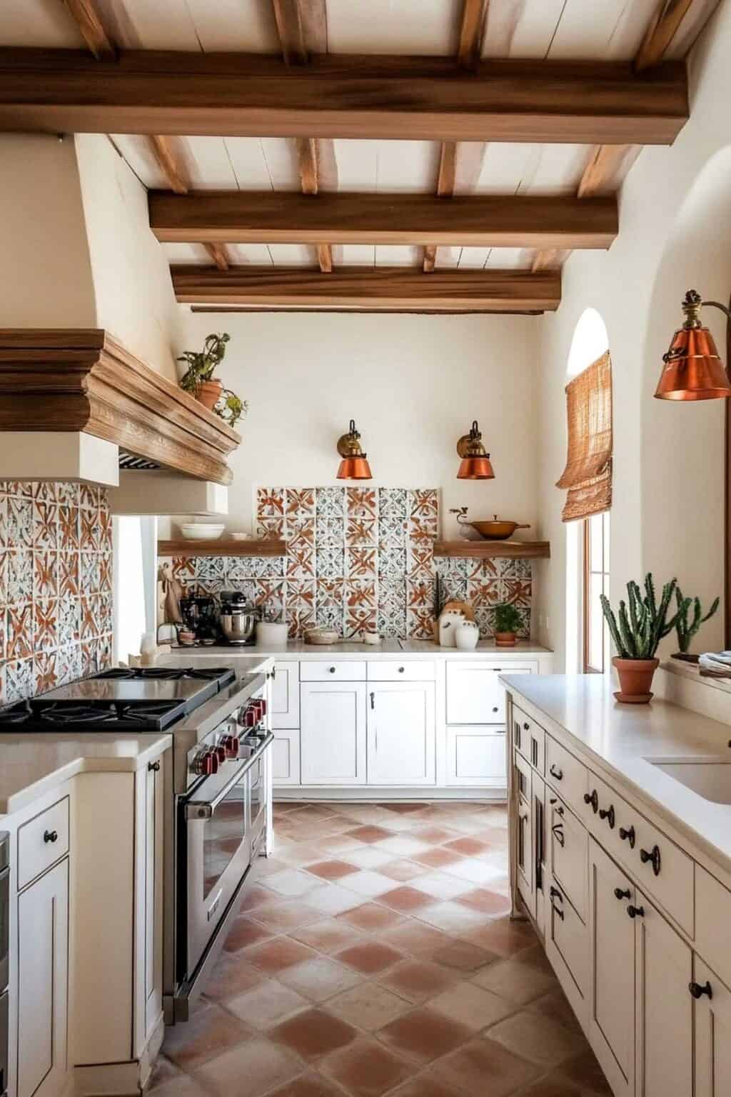 60 Spanish-Style Kitchen Ideas (Mediterranean Design)