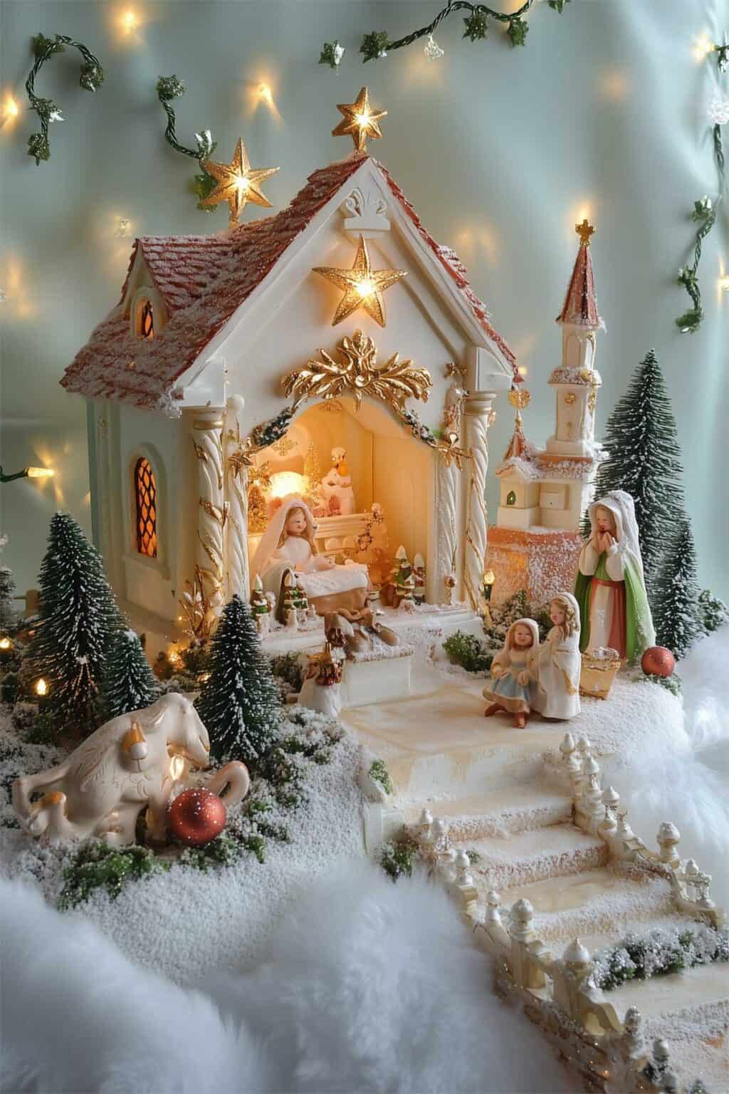 33 Magical Christmas Crib Ideas for a Beautiful Nativity Scene at Home