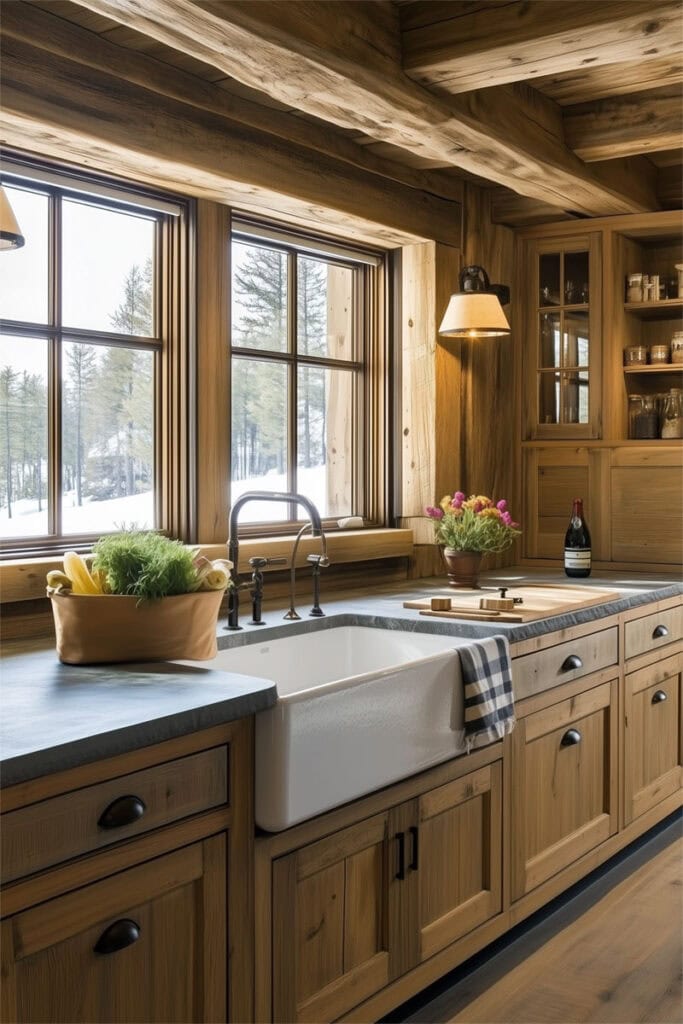 36 Stunning Farmhouse Kitchen Lighting Ideas (That Look Like a Million)